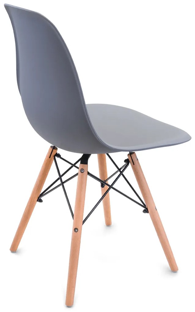 Bestent Jídelní židle šedá skandinávský styl Classic