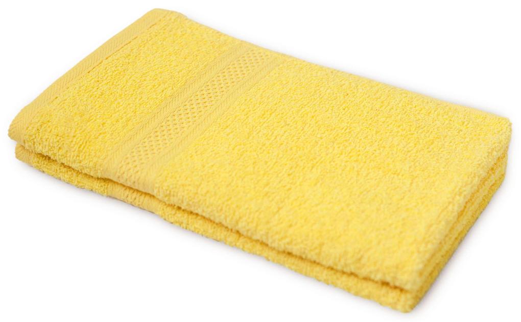 Dětský ručník BAMBI žlutá 30x50 cm