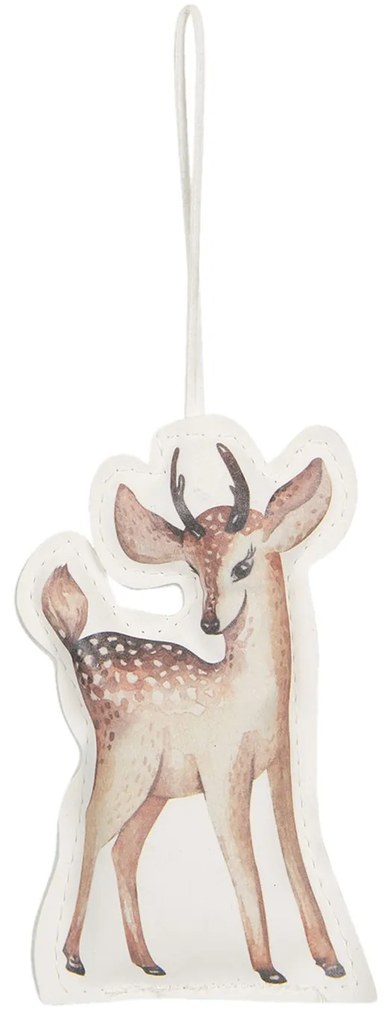 Pěnová dekorace srnečka - 8*2*14 cm