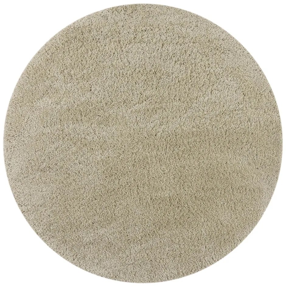 Béžový kulatý koberec ø 133 cm – Flair Rugs