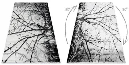 koberec EMERALD výhradní 3820 glamour, stylový strom stříbrný velikost 280x370 cm | krásné koberce cz