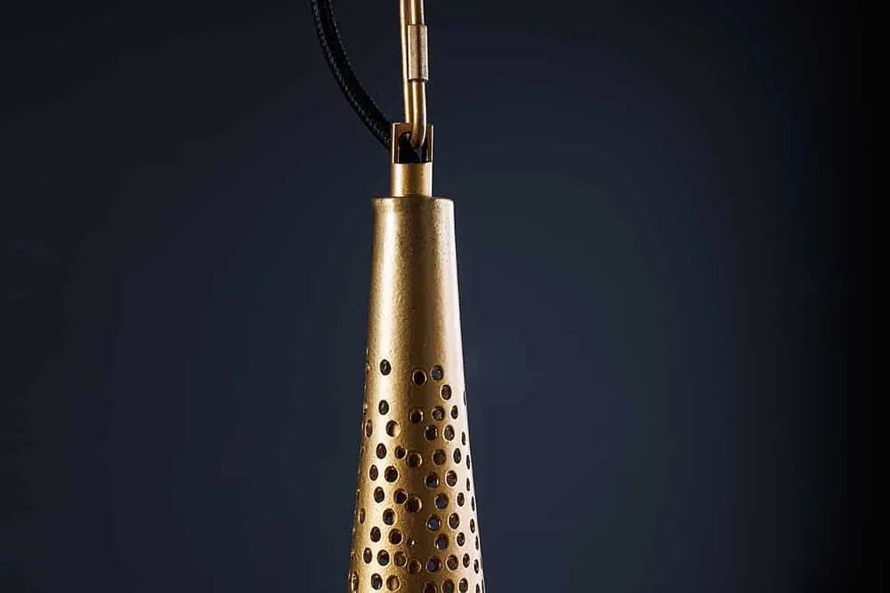 Designové závěsné svítidlo Uwizeye 49 cm zlaté