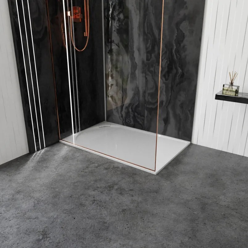 Vayer Virgo obdélníková sprchová vanička, litý mramor Rozměr vaničky: 140x80cm