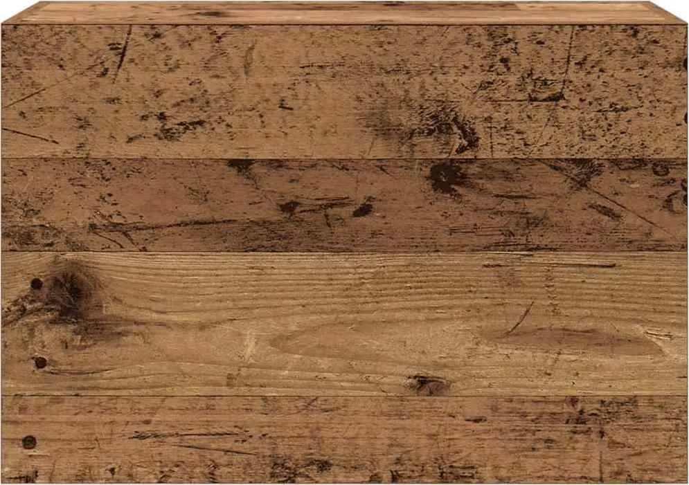 vidaXL Koupelnová nástěnná skříňka 60 x 25 x 40 cm kompozit [860070] Barva: šedá sonoma