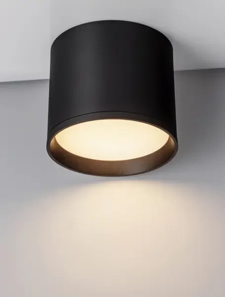 Moderní stropní svítidlo Ziaza 10 černá