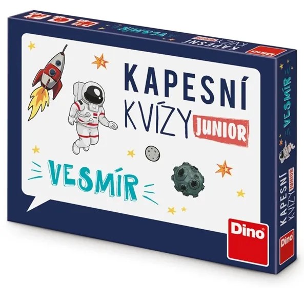 Dino Kapesní kvízy JUNIOR Vesmír