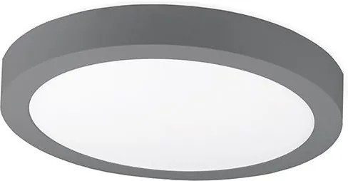 KHL K50222.GY.6K Stropní svítidlo DISC šedé LED 20W 6000K Ø225mm kulaté - KOHL-Lighting