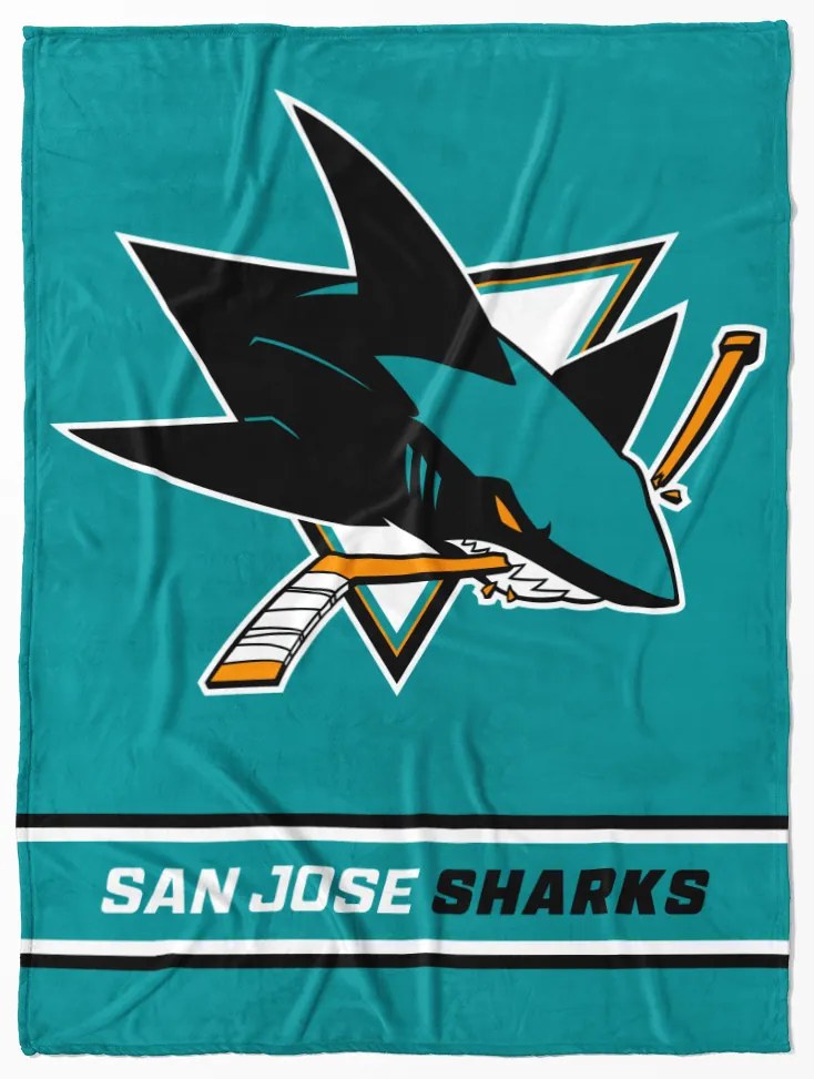 Deka NHL San Jose Sharks Essential 150x200 cm