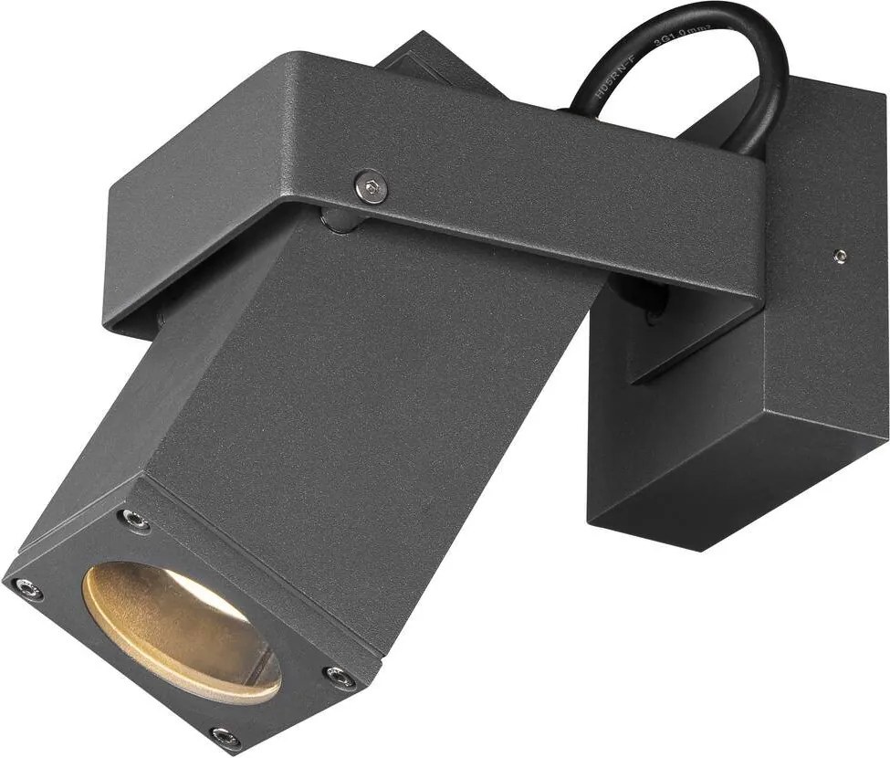 LA 1004653 THEO BRACKET CW venkovní nástěnné a stropní přisazené svítidlo QPAR51 antracit - BIG WHITE (SLV)