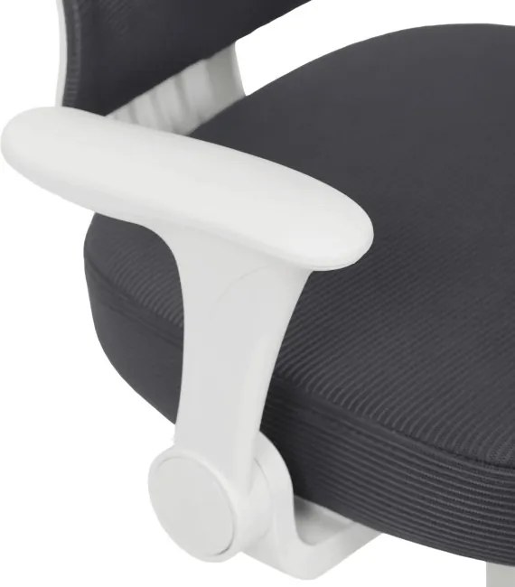 Dětská otočná židle šedá KA-K1063 GREY