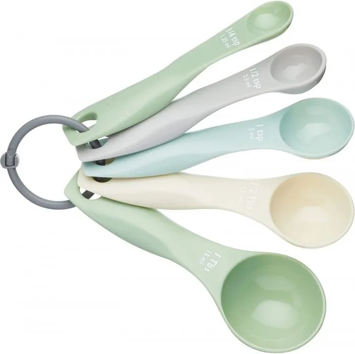 Pastelové odměrné lžičky Spoons
