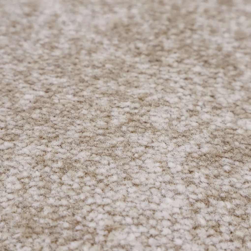 Spoltex, Metrážový koberec Milano 34 béžový, na míru, šíře 5m, béžová, filc, dětský pokoj