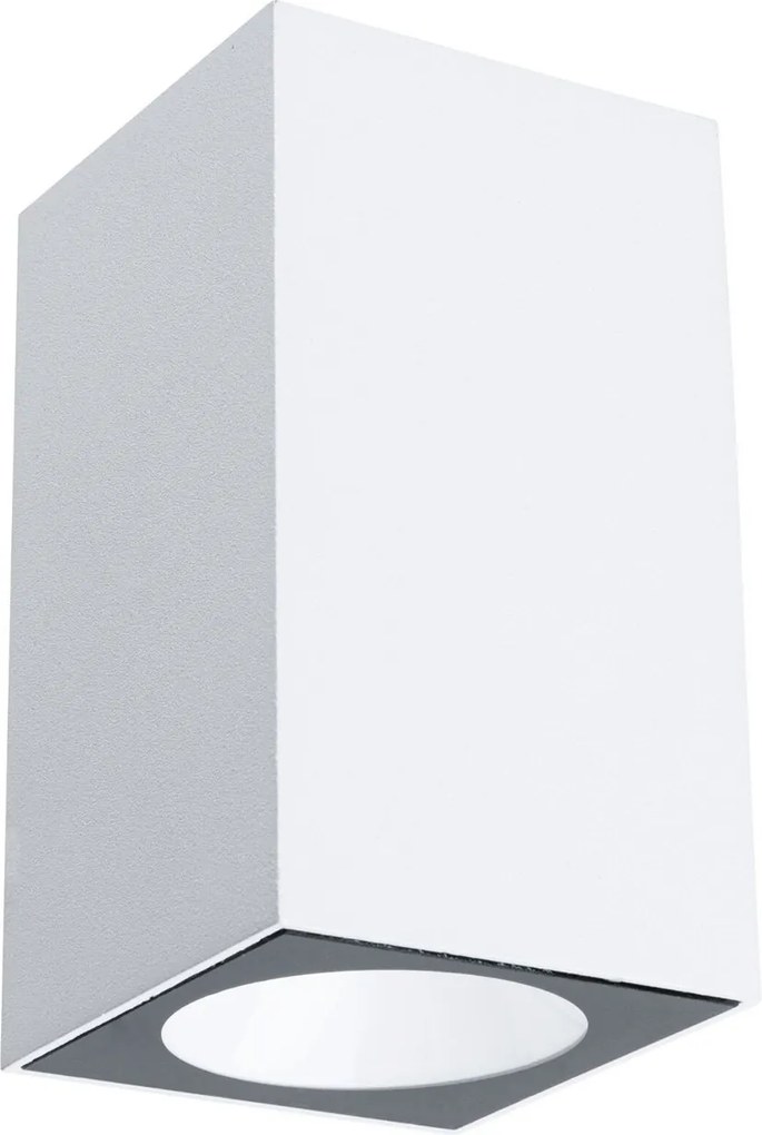 P 94711 LED venkovní nástěnné svítidlo Flame neláká hmyz IP44 hranaté 58x103mm 2200K 4W 230V 75° bílá kov - PAULMANN