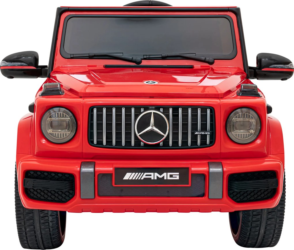 Ramiz Elektrické auto Mercedes AMG G63 pro děti červené + dálkové ovládání