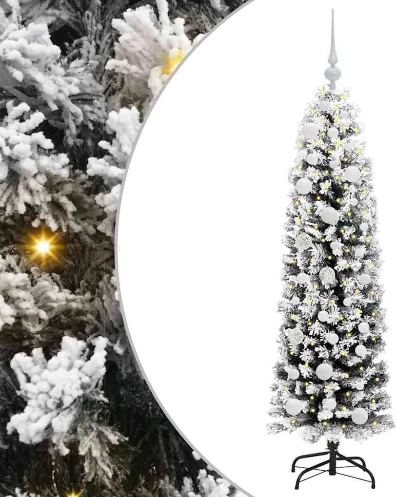 Umělý vánoční stromeček Zelená 150 cm PVC, ocel a plast 3395008