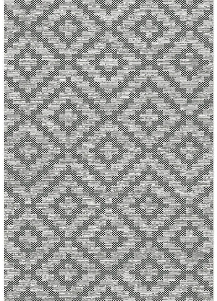 XXXLutz VENKOVNÍ KOBEREC, 160/230 cm, šedá, tmavě šedá Novel - Venkovní koberce  & dlaždice - 004575021764