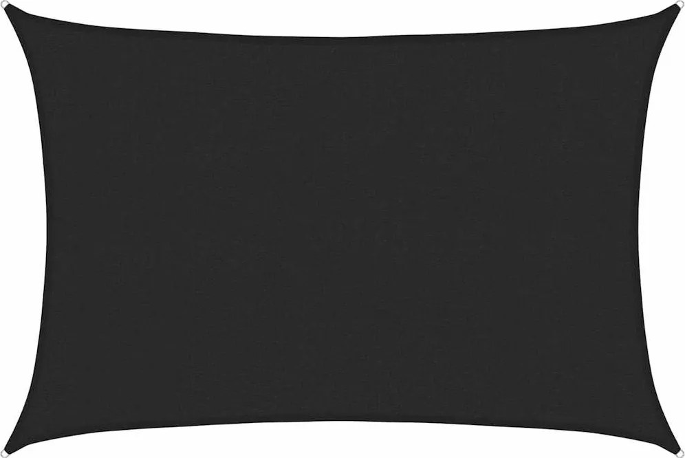 Stínící plachta 160 g/m² černá 3 x 5 m HDPE 311734