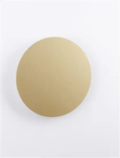 LED nástěnné svítidlo Cyrcle 22 zlaté