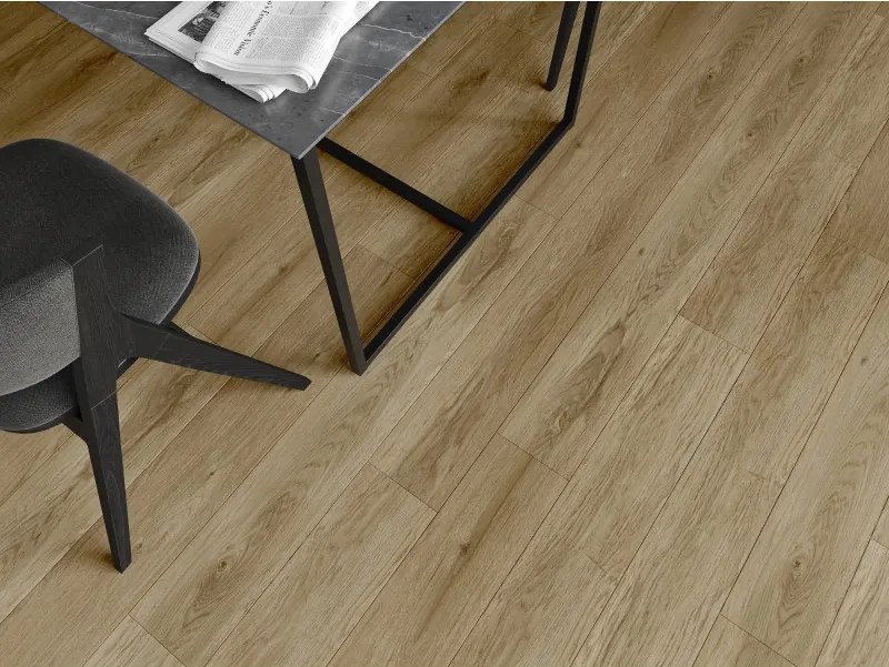 Mexen Manhattan vzorek vinylových panelů SPC 6,5 mm, podklad IXPE 1,5 mm, 4 V-Fuga, Dub - F1041-S