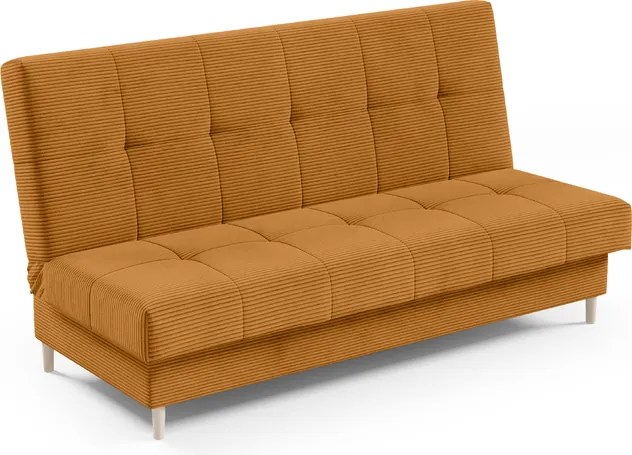 Eka Pohovka NOTTI, 200 cm Barva látky: Hořčicová (Poso 42)