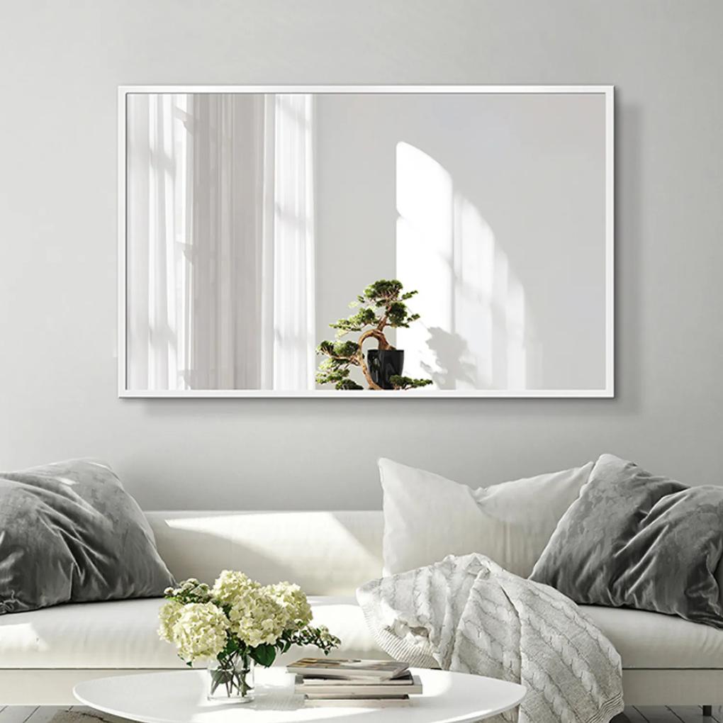 Zrcadlo Forma White Rozměr: 40 x 60 cm