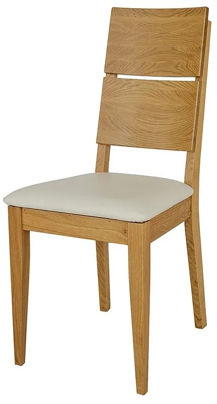 Drewmax Jídelní židle KT373 masiv dub buk přírodní   Atos 129