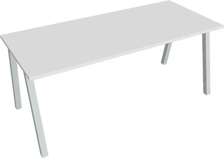 Kancelářský stůl jednací Hobis UJA 1800, deskaakát, černá černá