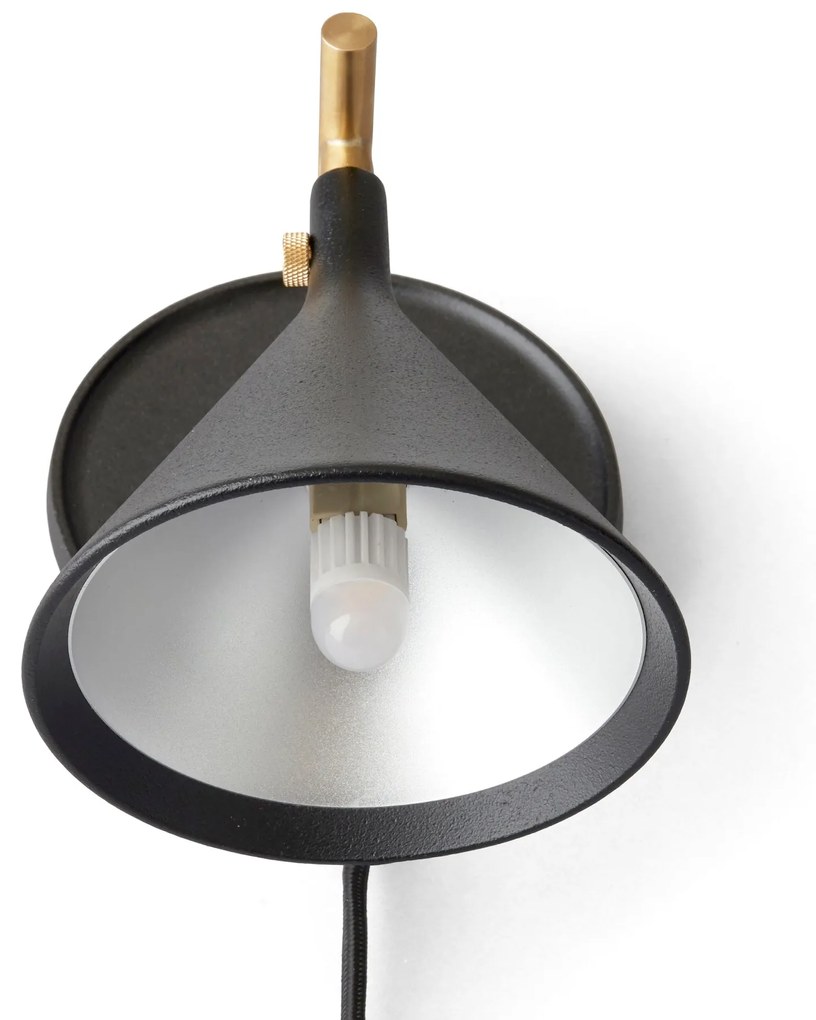 AUDO (MENU) Nástěnná lampa Cast Sconce, Black 1250539