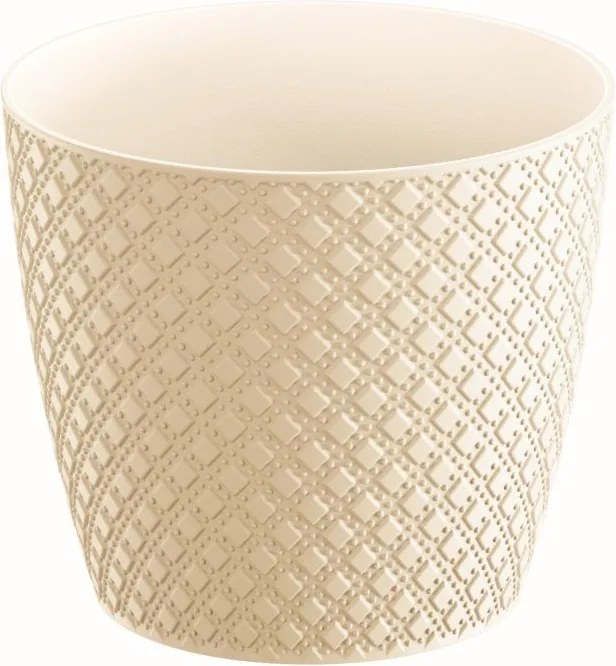 PRO Květináč ORIENT krémový 15,7cm