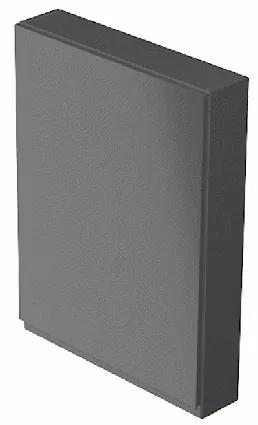 Cersanit Moduo, závěsná skříňka 60x14x80 cm, antracitová matná, S590-074-DSM