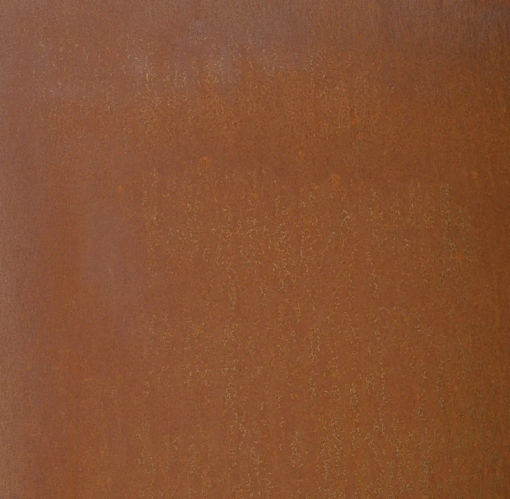 Květináč BLOCK, corten, výška 100 cm, hnědý