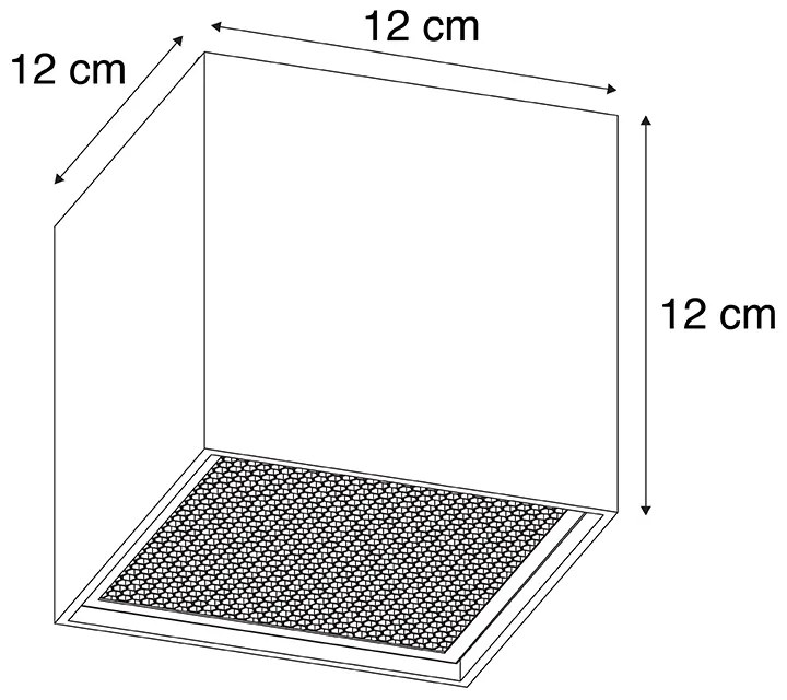 Designové bodové světlo bílé - Box Honey