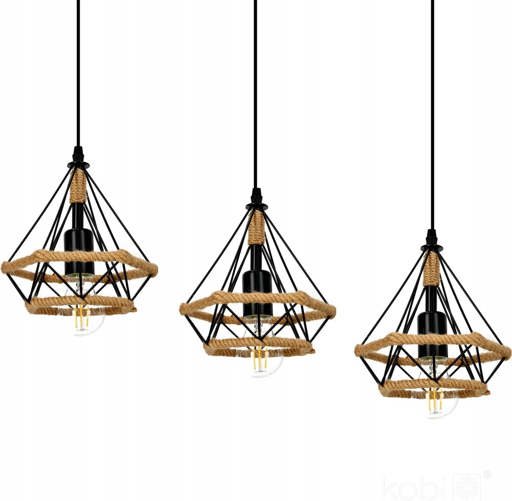 Závěsná lampa Boho Siena 3xE27 Kobi Design