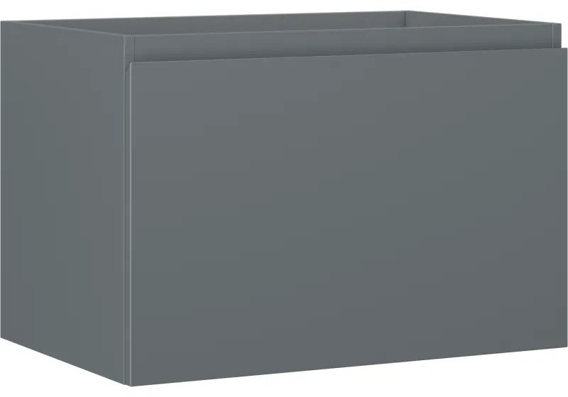 Mexen Orio koupelnová skříňka pod umyvadlo 70 cm, 1 zásuvka, grafit mat - 91A10-07047-1-BF66