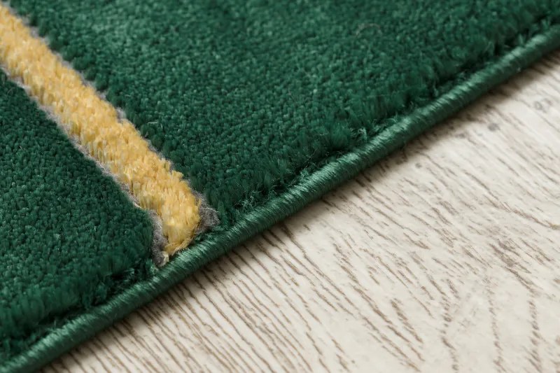 Dywany Łuszczów, Kusový koberec Emerald 1013 green and gold, 180x270, zelená, chodba / předsíň