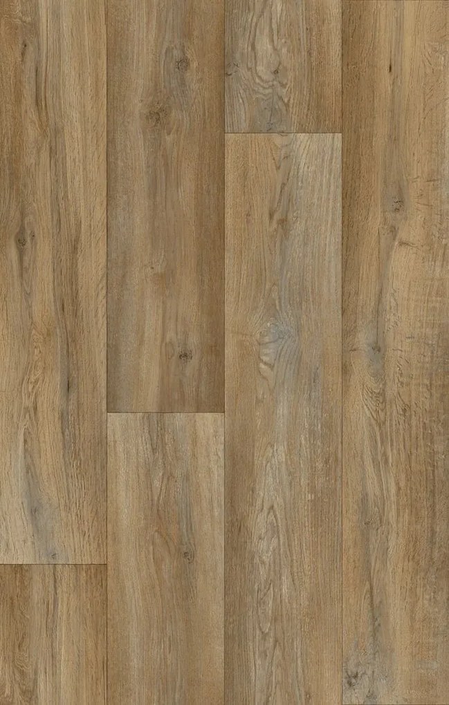 PVC podlaha - lino Ambient Silk Oak 603M, na mieru, šíře 3m,4m, hnedá, bez podkladu, chodba / predsieň, Beauflor
