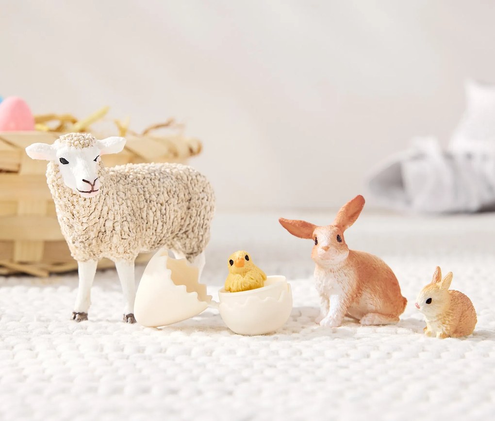 Tchibo - Sada Schleich® »Velikonoční zvířátka« - barva: vícebarevná