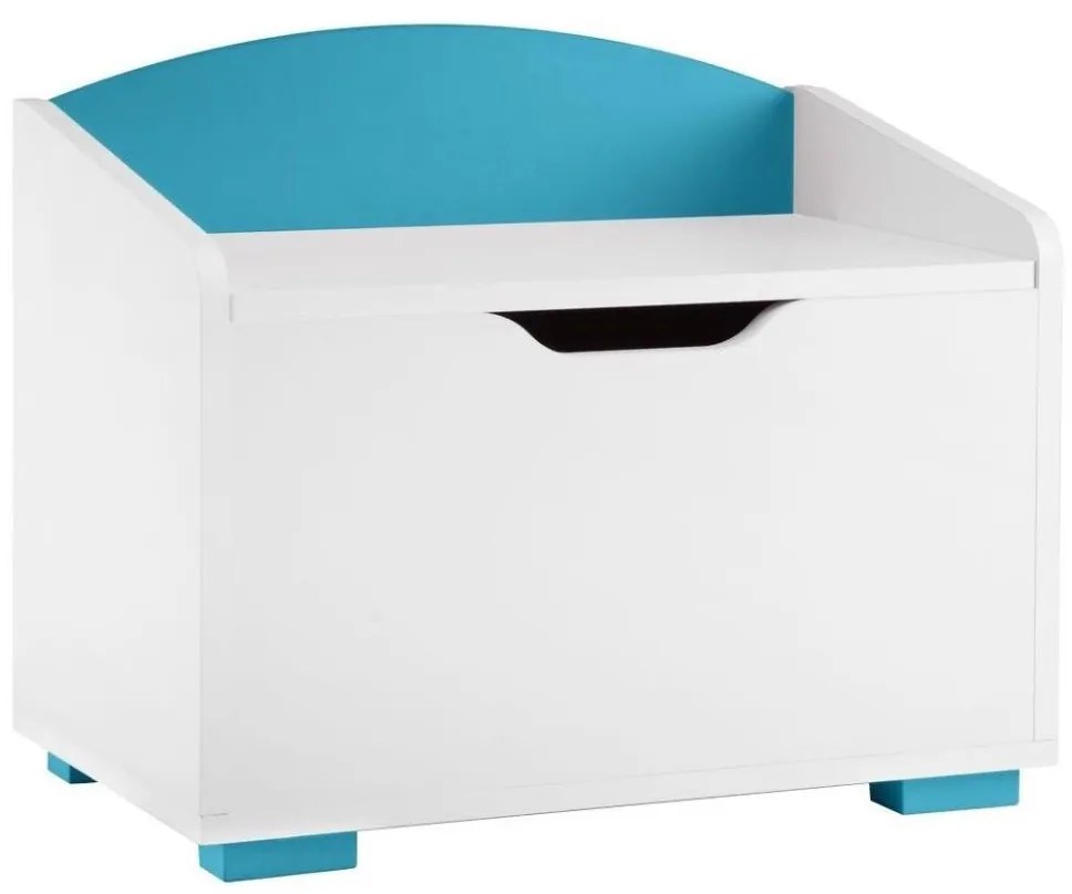 Konsimo Sp. z o.o. Sp. k. Dětský úložný kontejner PABIS 50x60 cm bílá/modrá KO0124