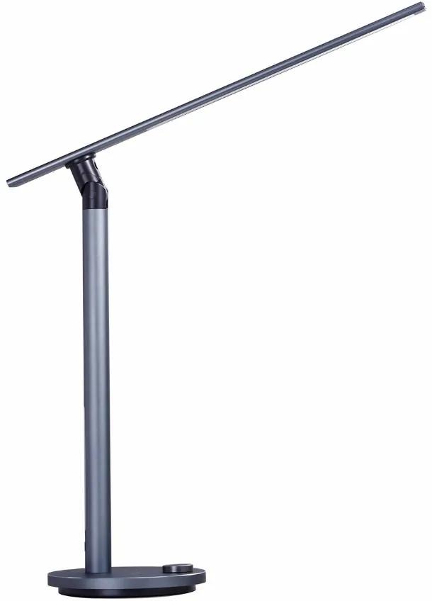 OnaDnes -20% Šedá kovová stolní lampa Halo Design Office Ideal Light