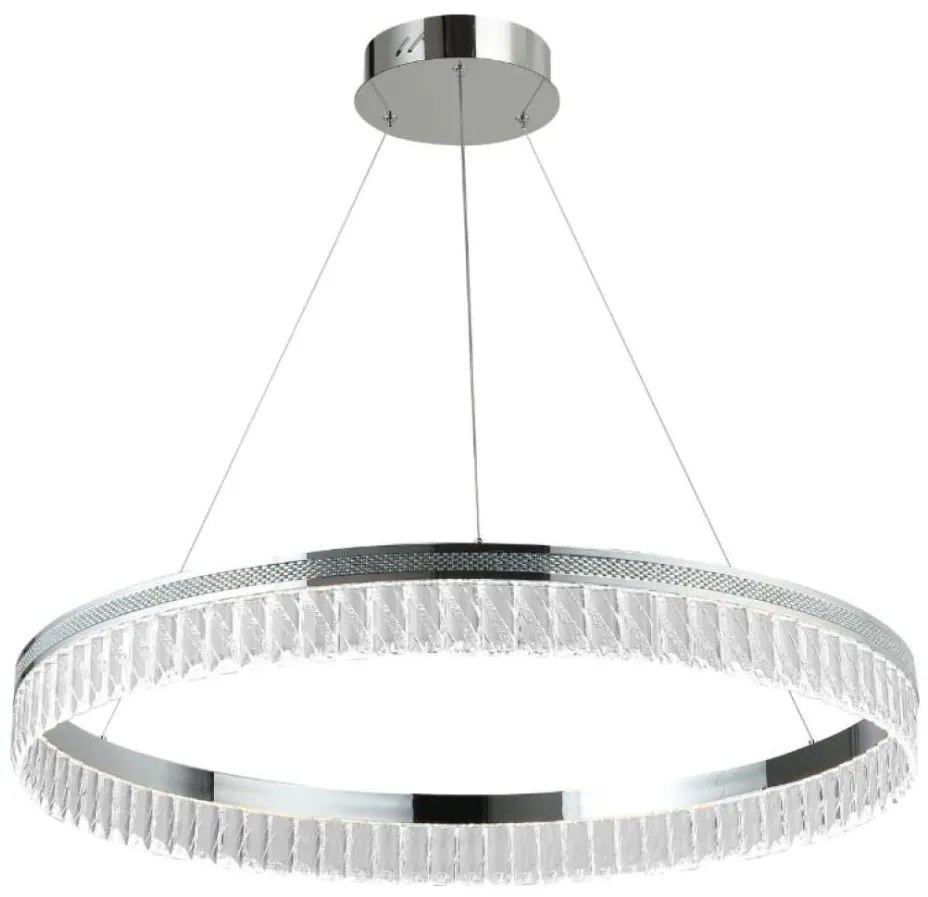 LED Stmívatelný křišťálový lustr na lanku THALIA LED/55W/230V 3000-6000K + DO