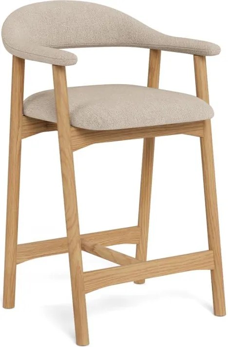 ACTONA Designová barová stolička ADDI písková