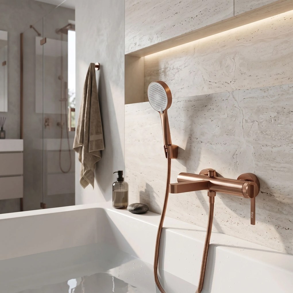 Rea, Koupelnová baterie REA Grace Brush Copper, REA-B2241