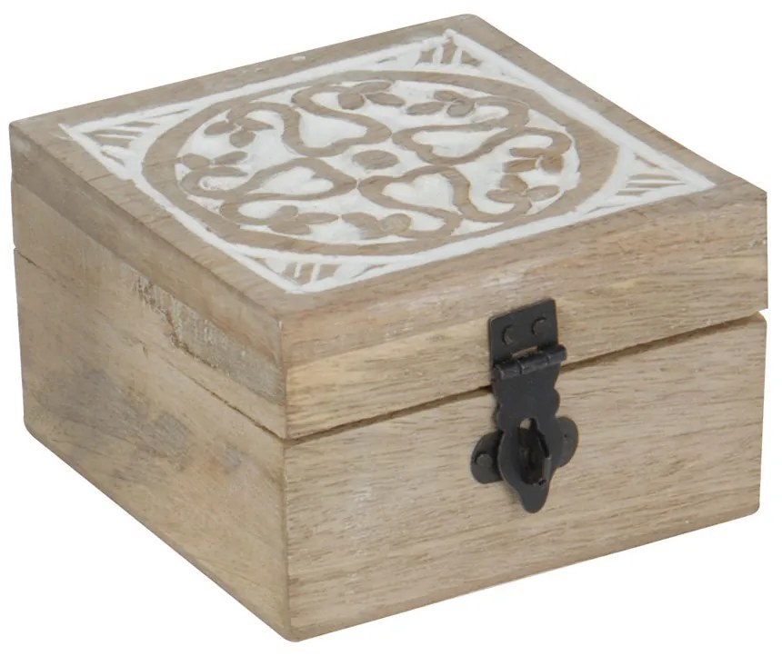 Dřevěný box - ze světlého dřeva