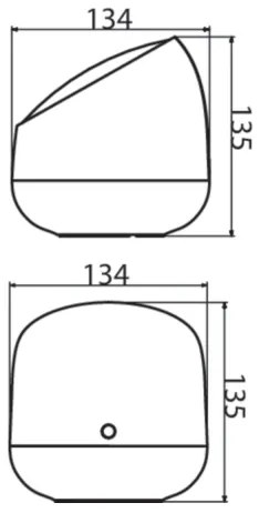 WiZ - LED RGBW Stmívatelná stolní lampa SQUIRE LED/9W/230V 2200-6500K Wi-Fi