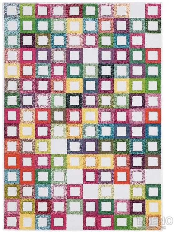 Breno Kusový koberec CITY 68/VKR, 160x230 cm, Vícebarevné