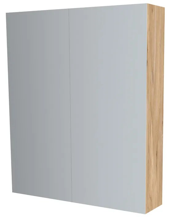 Mereo Mereo, Koupelnová skříňka zrcadlová 80 cm, galerka, 2 x dvířka, Multidecor, CN798G82JASH