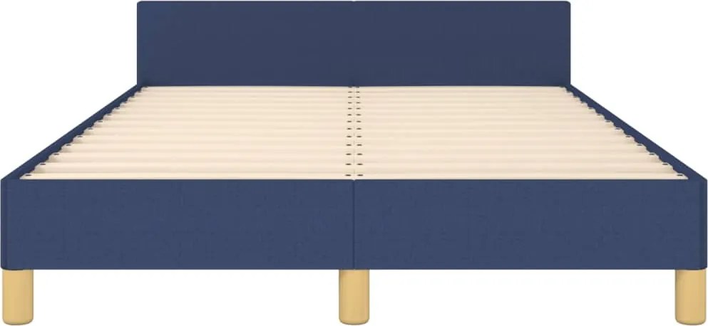 Rám postele bez matrací modrá 120x190 cm textil 3270540