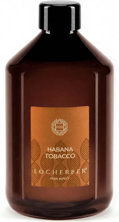 Locherber Milano náplň do katalytické lampy Habana Tobacco, 500 ml