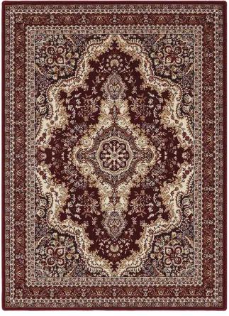 Koberce Breno Kusový koberec ISFAHAN ALMAS ruby, Hnědá, Vícebarevné, 160 x 240 cm