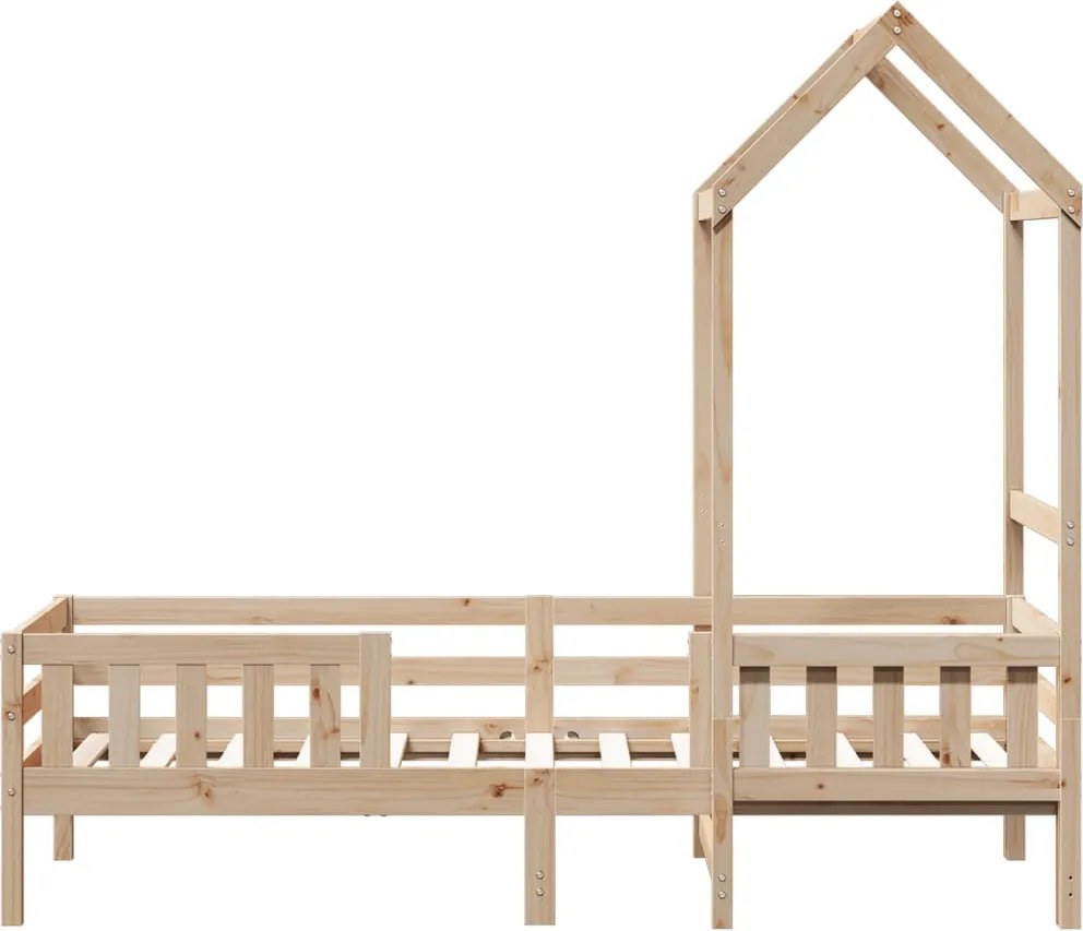 Rám postele se střechou 75 x 190 cm masivní borovice 3282168